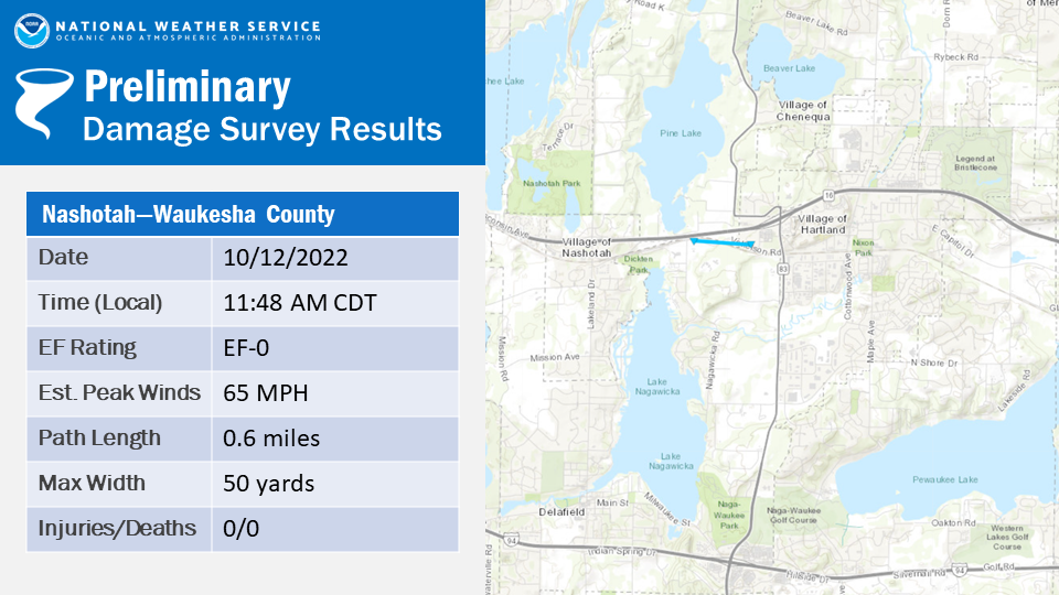 October 12, 2022 Severe Storms Across Southeast Wisconsin